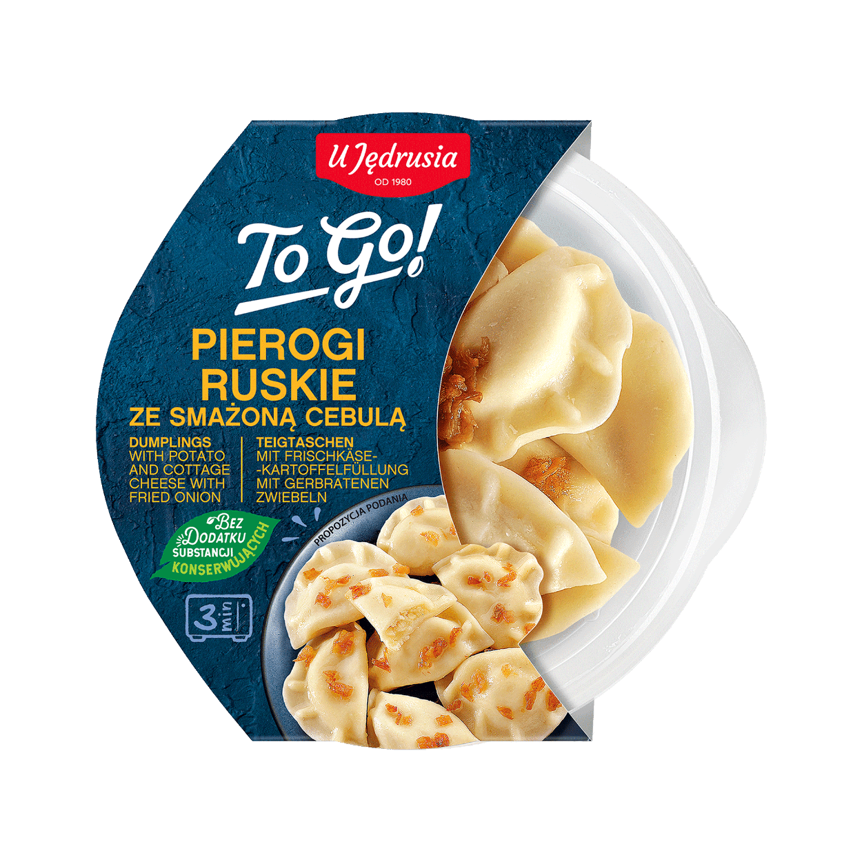 U JĘDRUSIA Pierogi ruskie Niska cena w ALDI