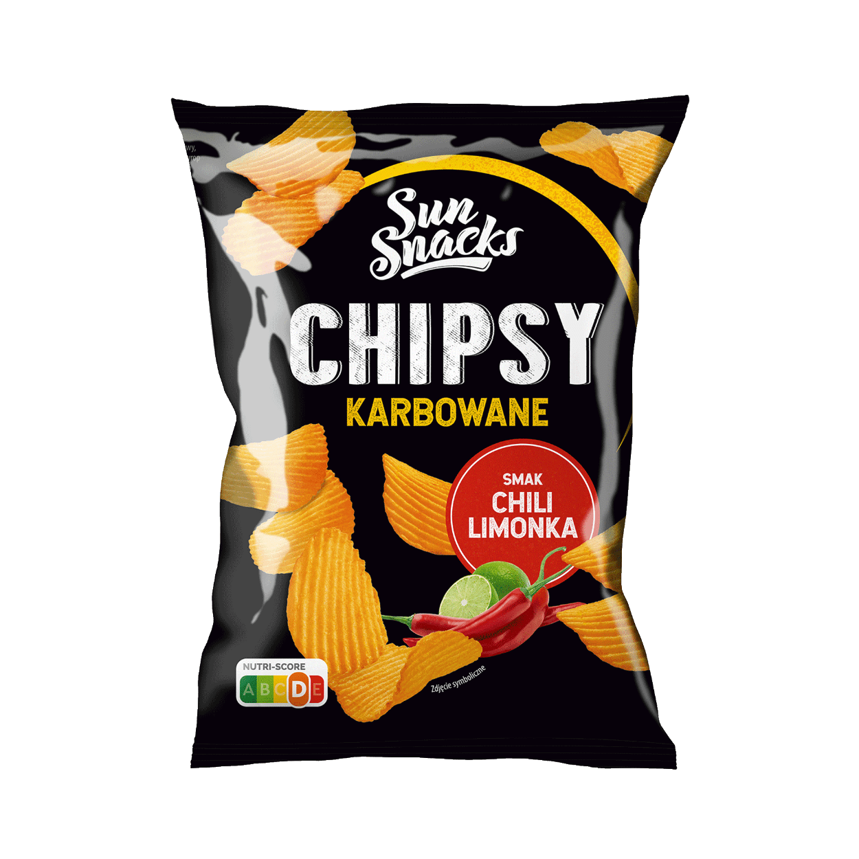 SUN SNACKS Chipsy karbowane chili & limonka Niska cena w ALDI