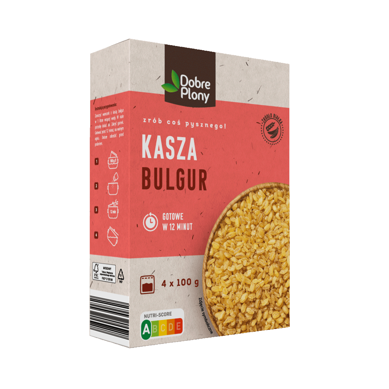 DOBRE PLONY Kasza bulgur Niska cena w ALDI