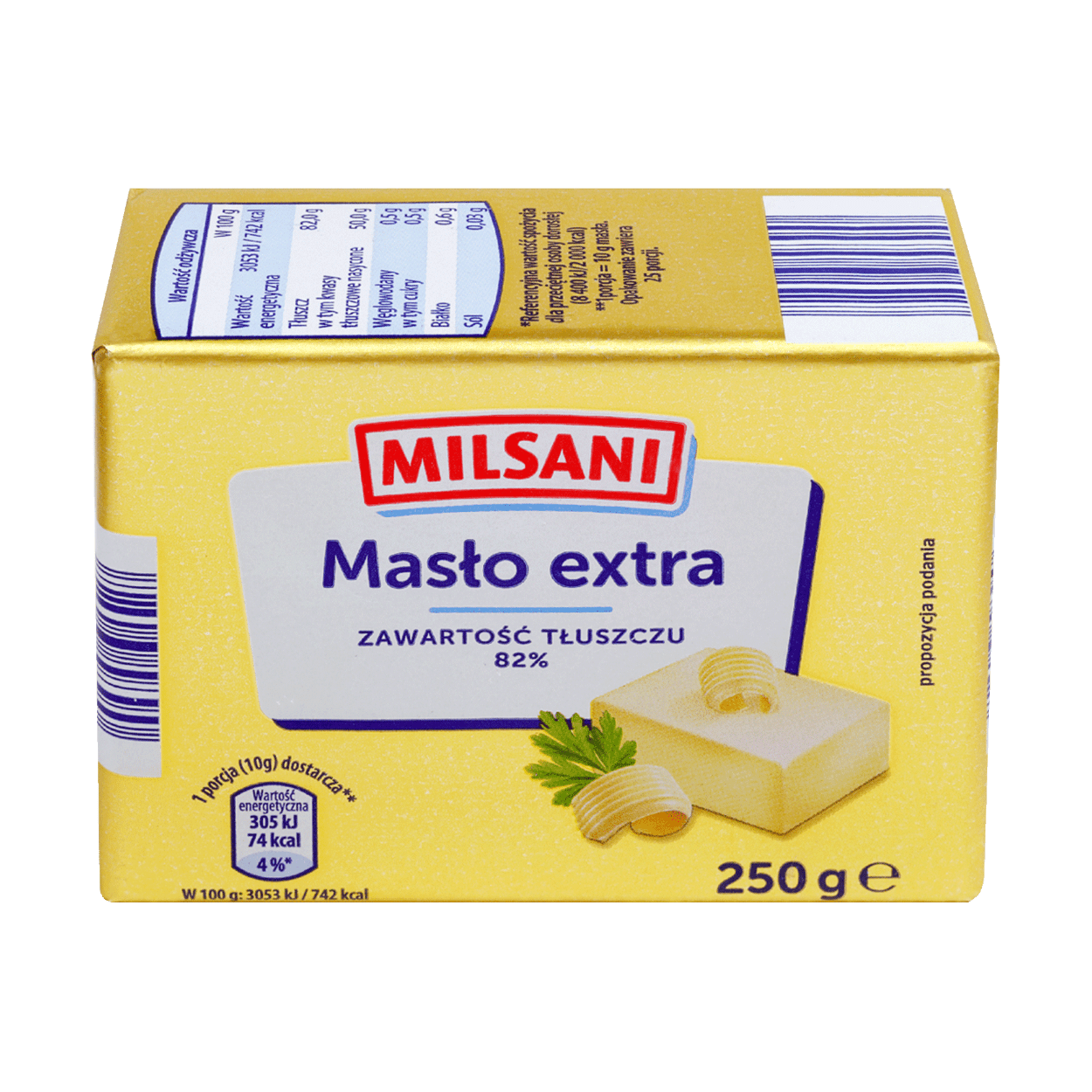 MILSANI Masło ekstra Niska cena w ALDI