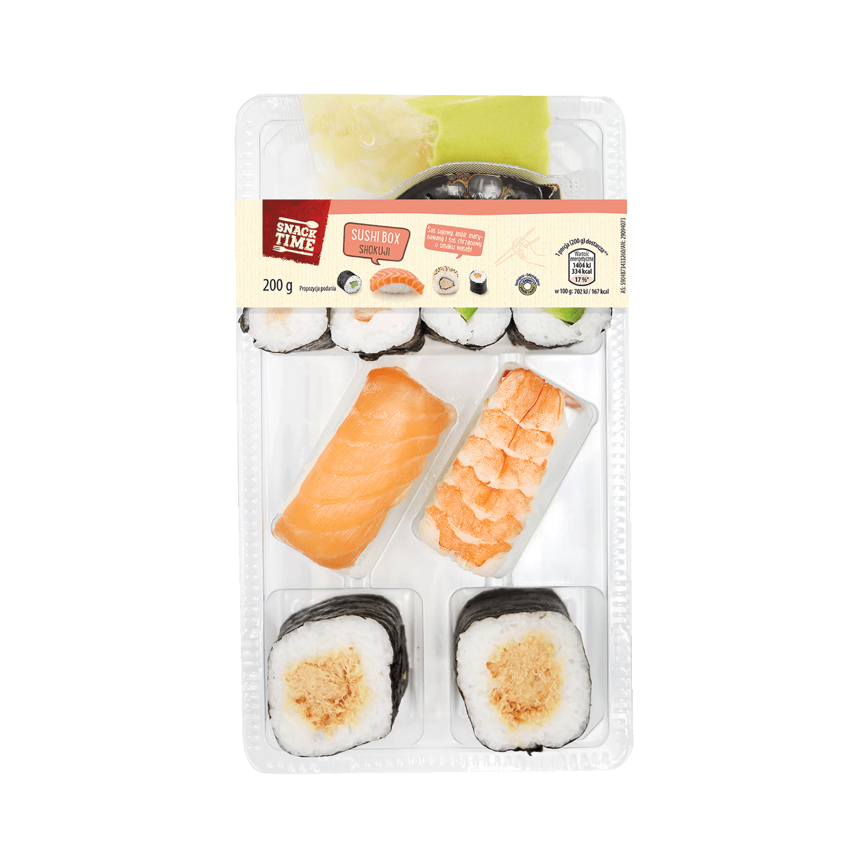 SNACK TIME Sushi box Niska cena w ALDI