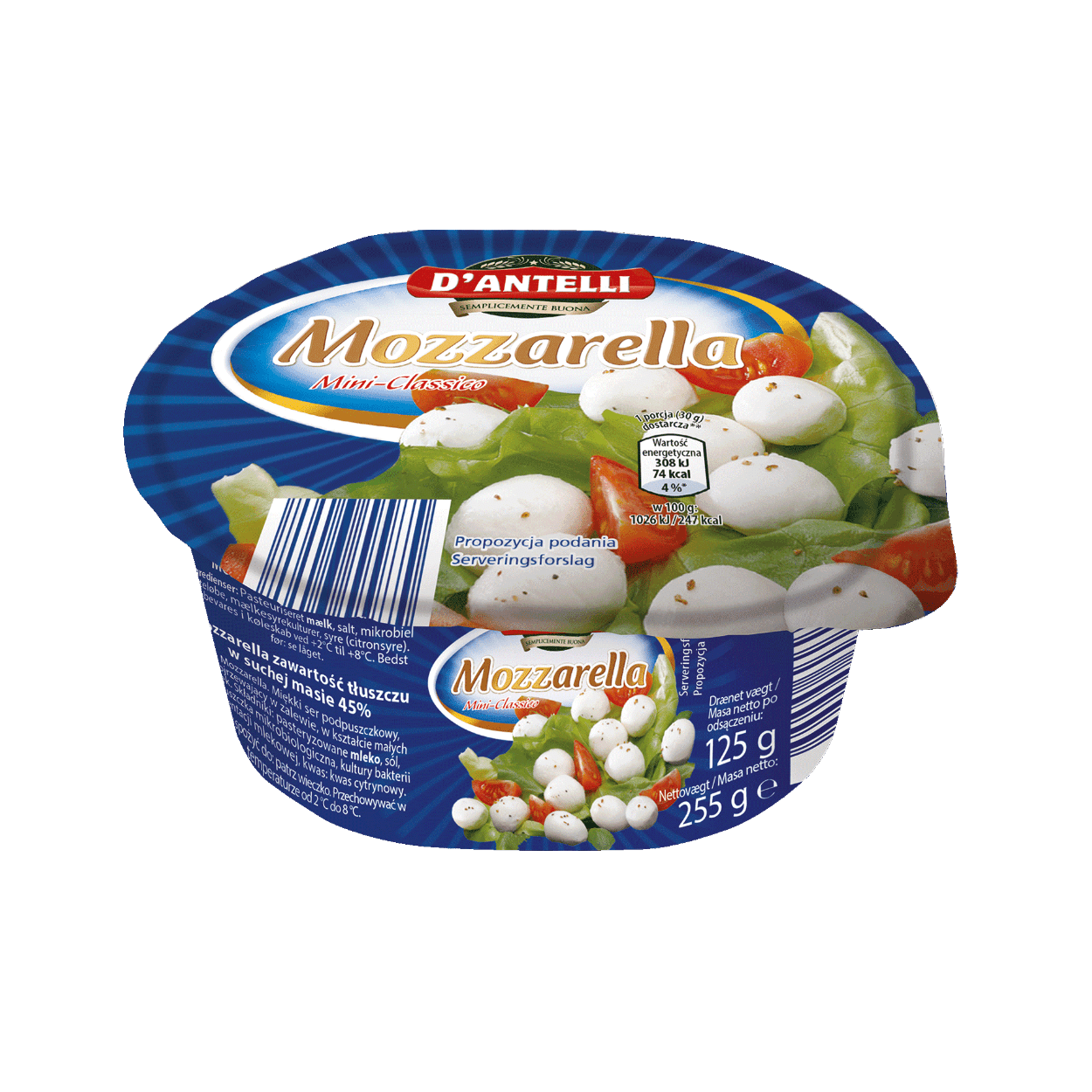 D'ANTELLI Mozzarella Mini Niska cena w ALDI