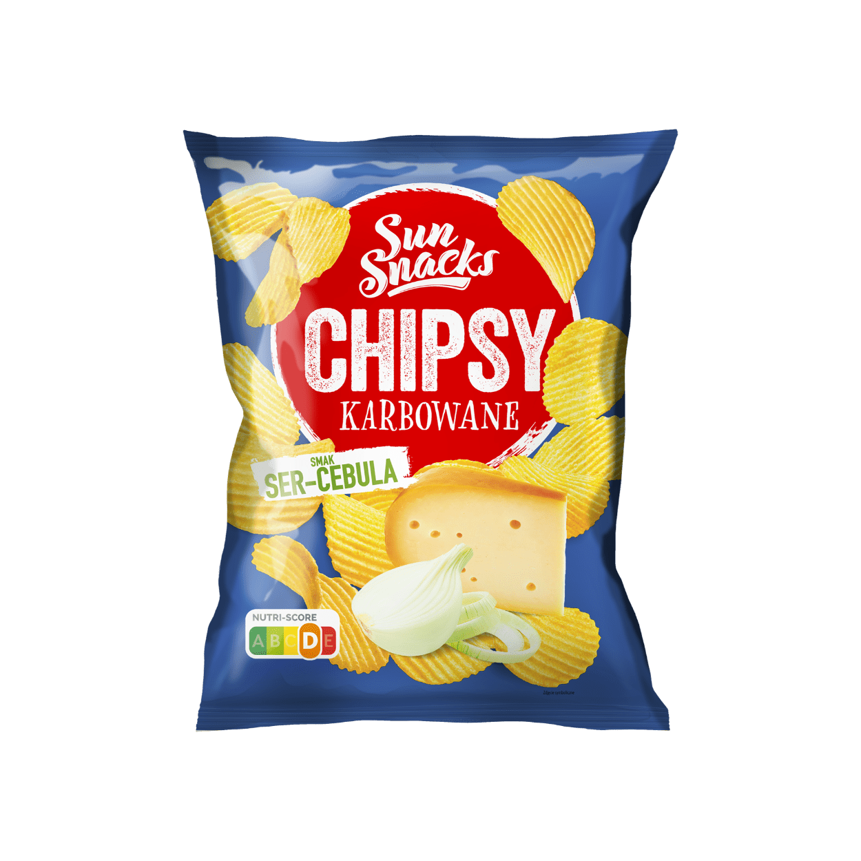 SUN SNACKS Chipsy karbowane serowo-cebulowe Niska cena w ALDI