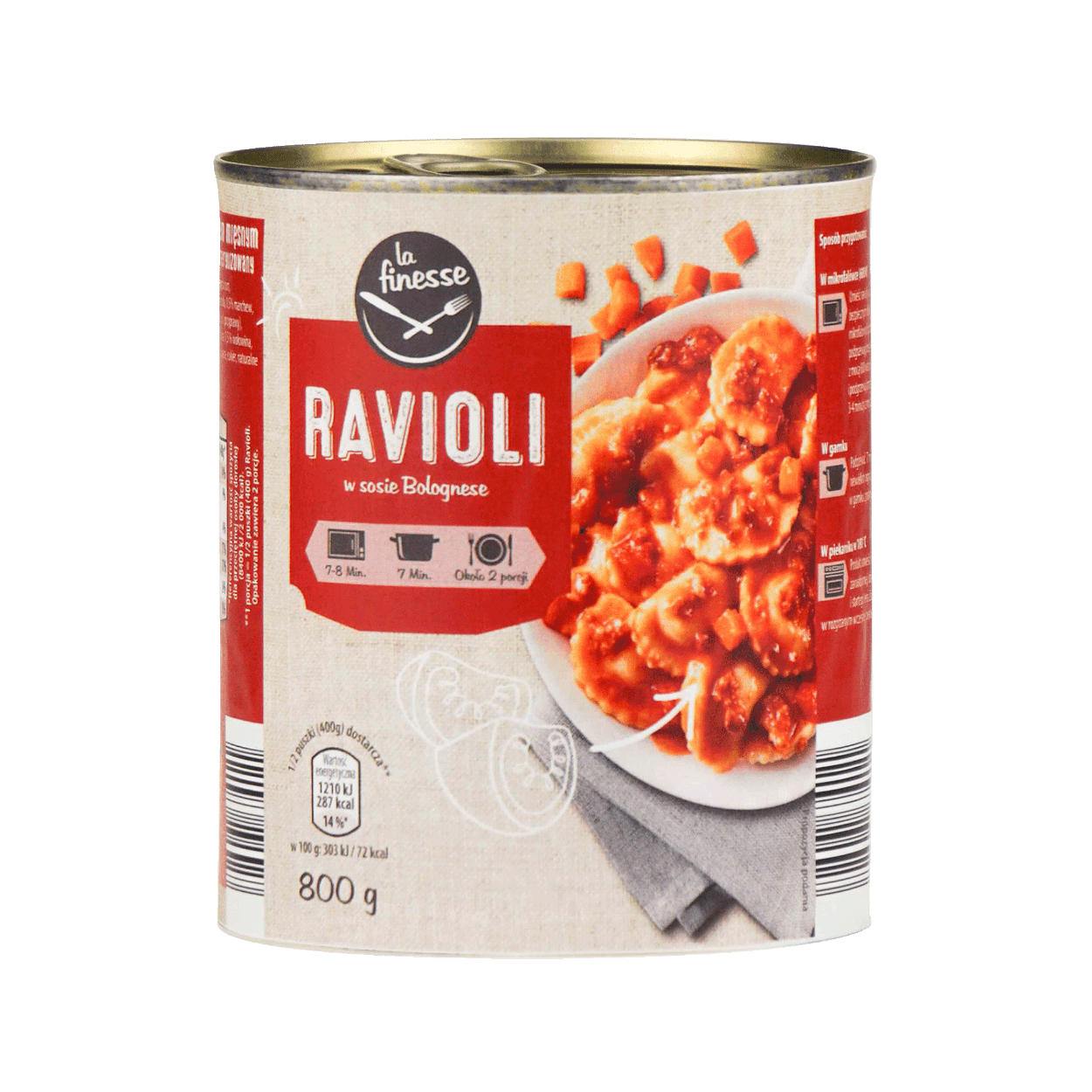 LA FINESSE Ravioli Niska cena w ALDI