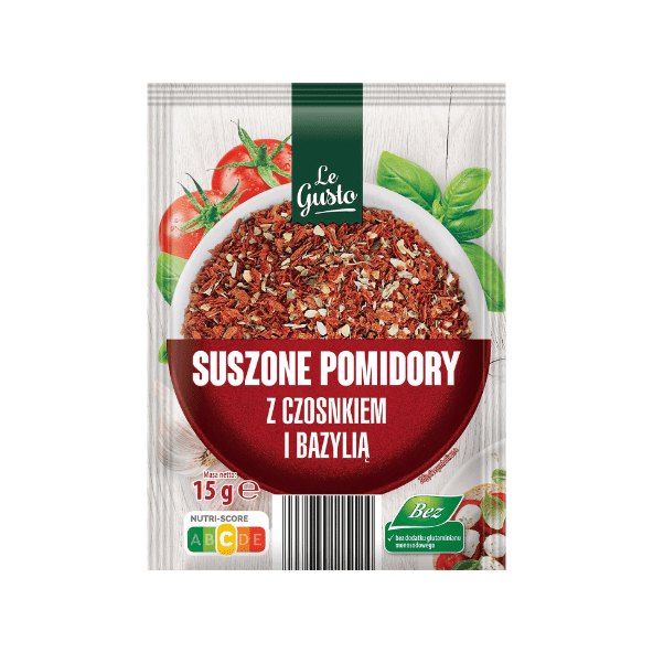 LE GUSTO Suszone pomidory z czosnkiem i bazylią Niska cena w ALDI