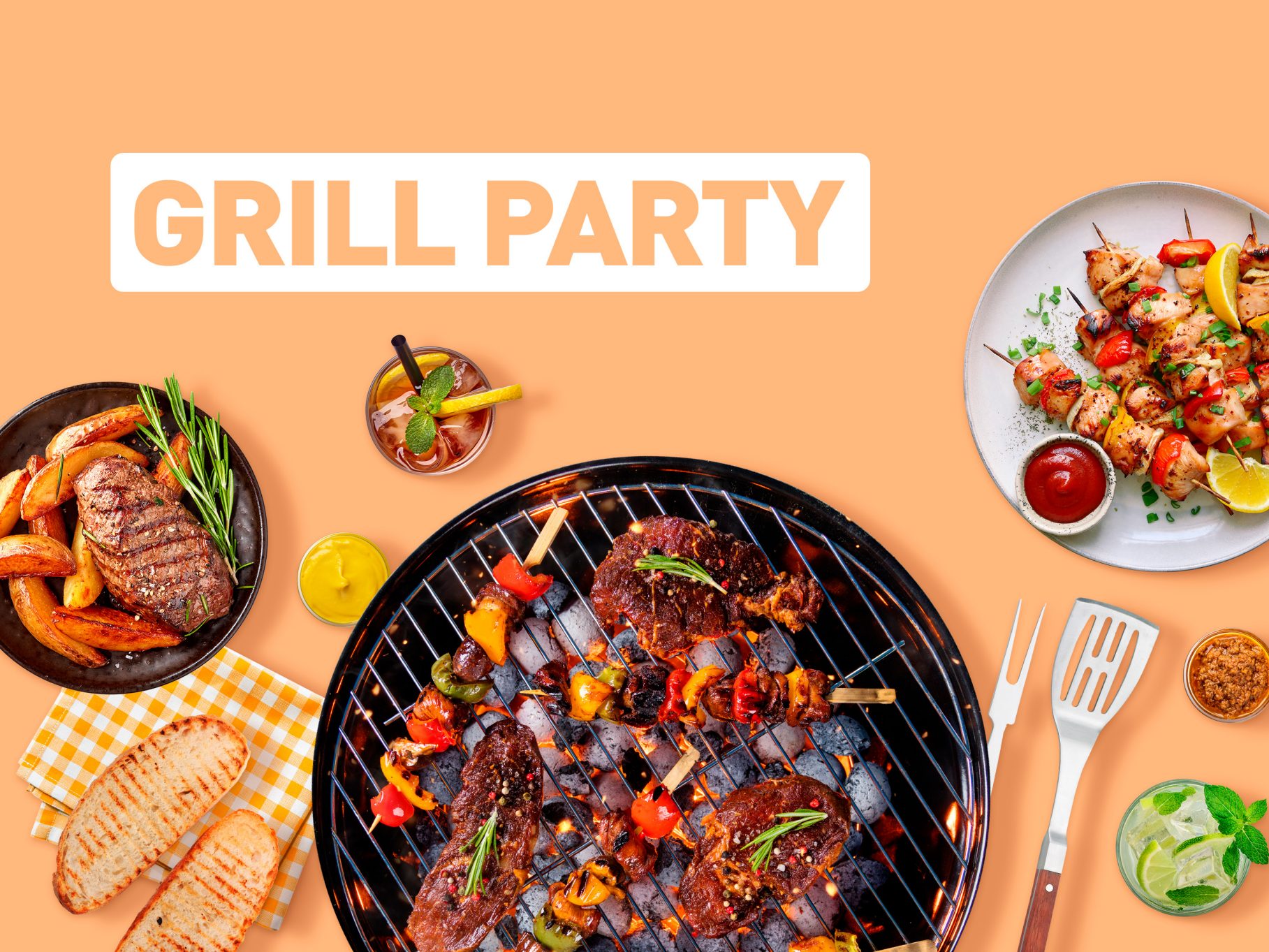 Grill party – menu, najlepsze przepisy, lista zakupów i dekoracje | ALDI