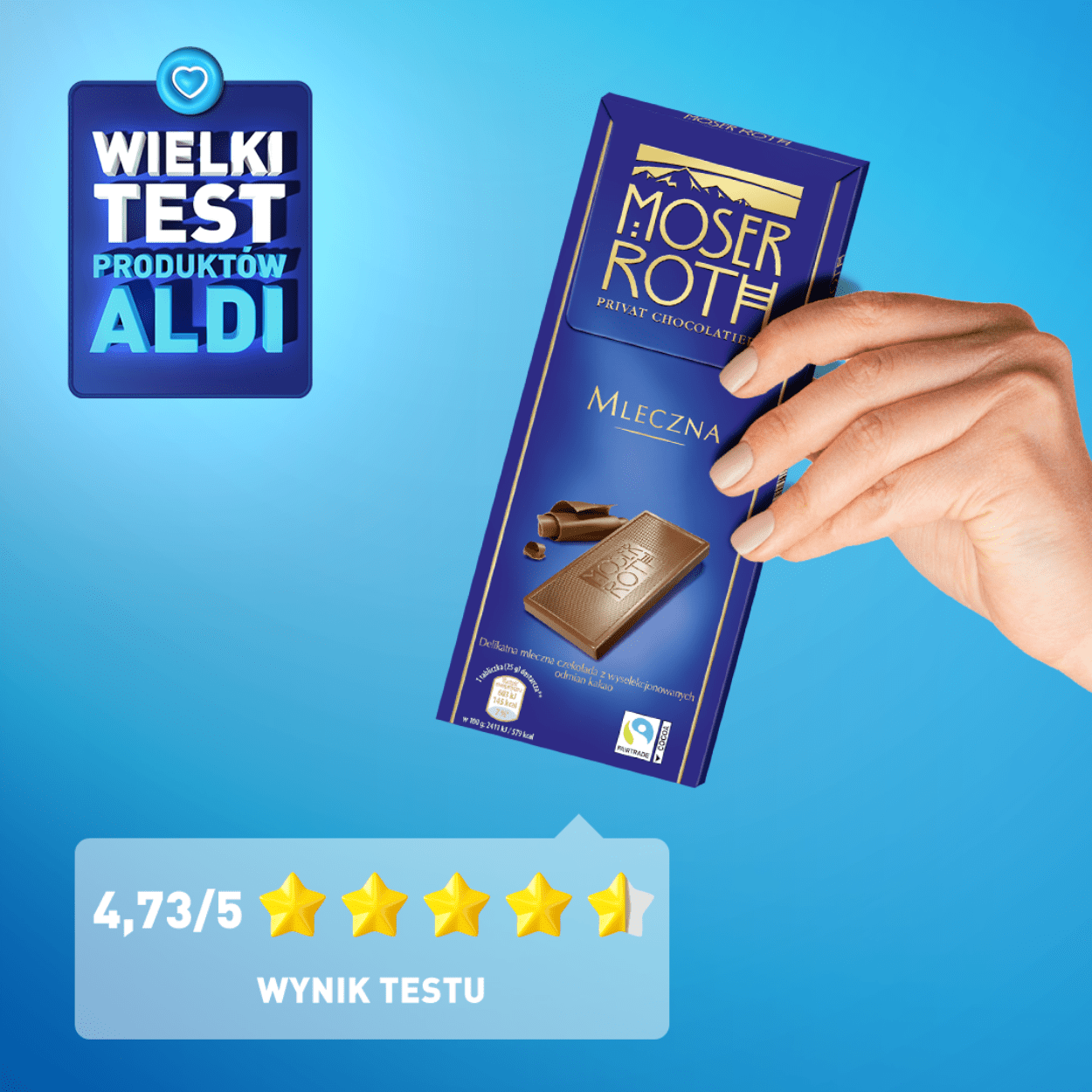 MOSER ROTH Czekolada Niska cena w ALDI