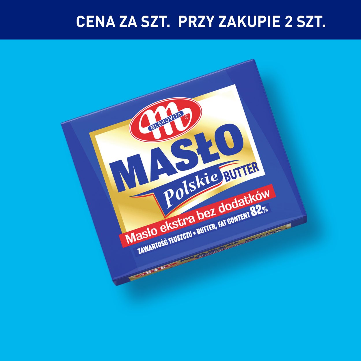 MLEKOVITA Masło polskie extra Niska cena w ALDI