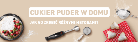 Cukier puder w domu – jak go zrobić różnymi metodami?