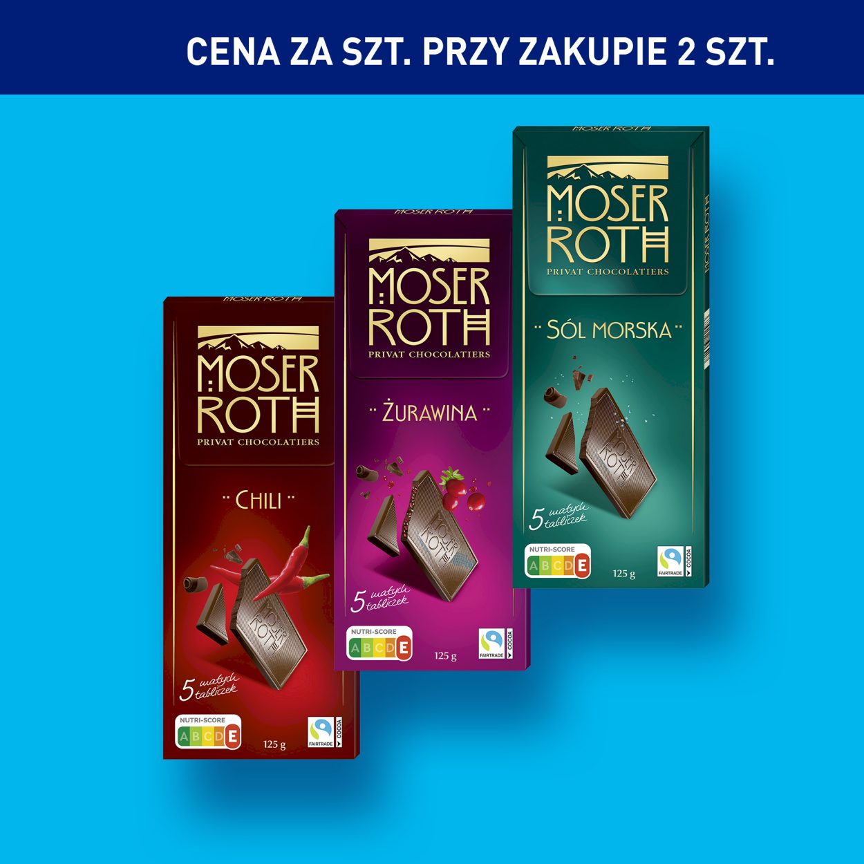 MOSER ROTH Czekolada Niska cena w ALDI