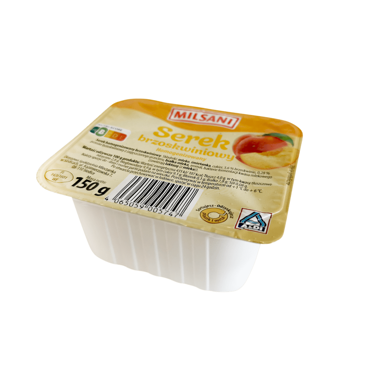 MILSANI Serek homogenizowany Niska cena w ALDI