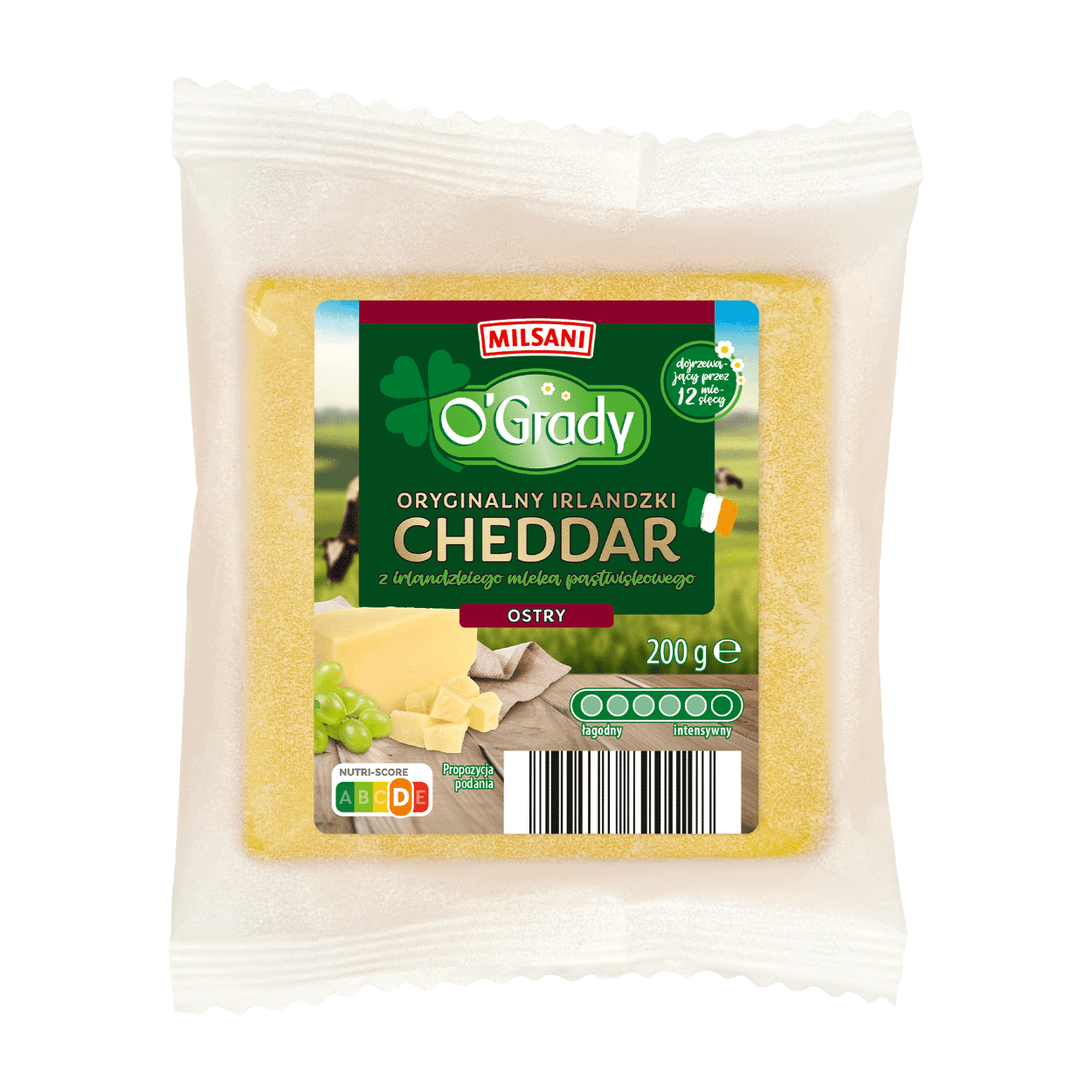 MILSANI Ser Cheddar Niska cena w ALDI
