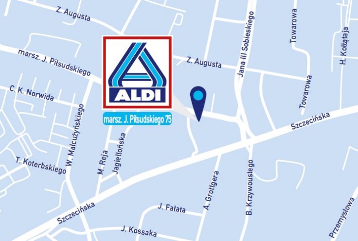 ALDI w Słupsku - ul. Piłsudskiego