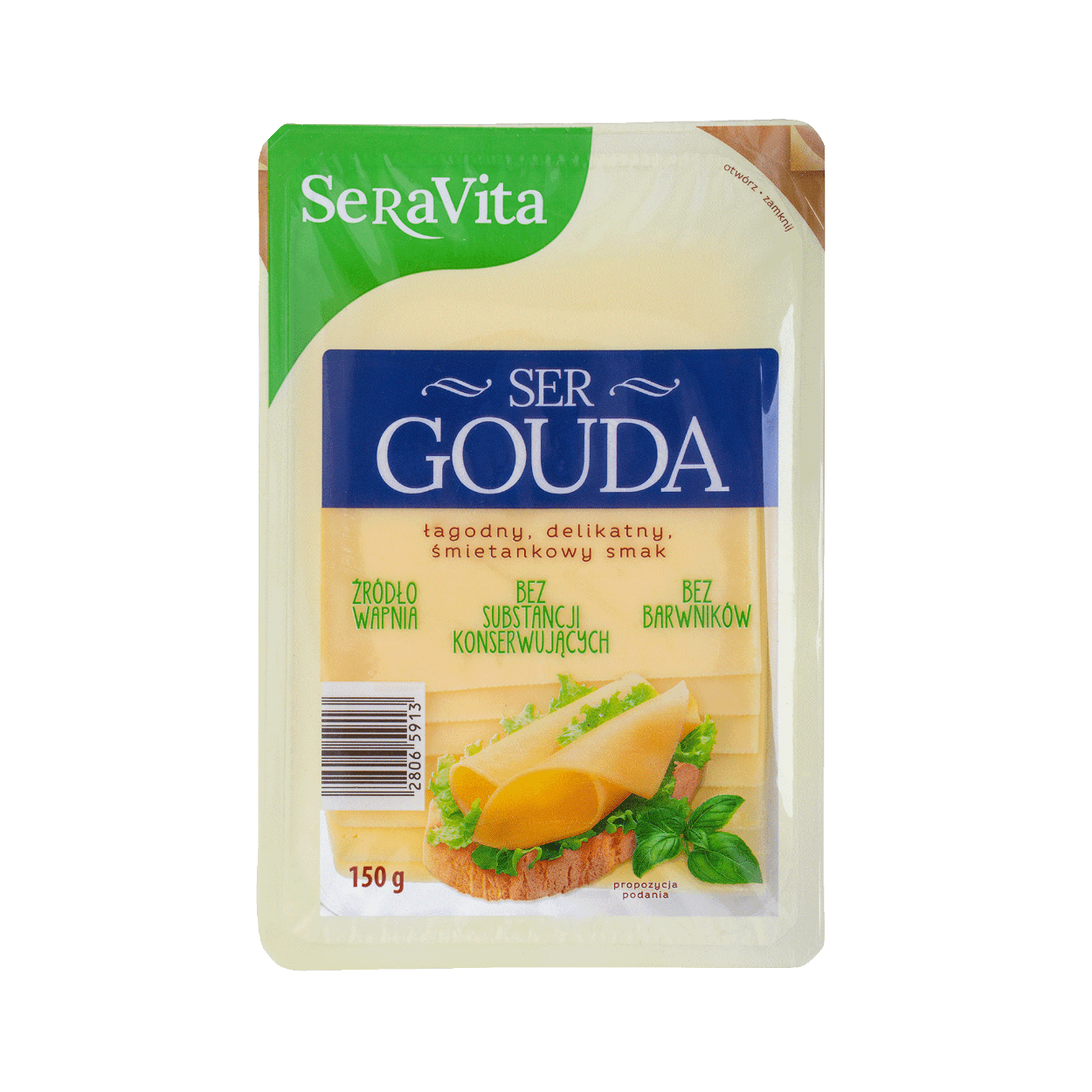 SERAVITA Ser Gouda Niska cena w ALDI