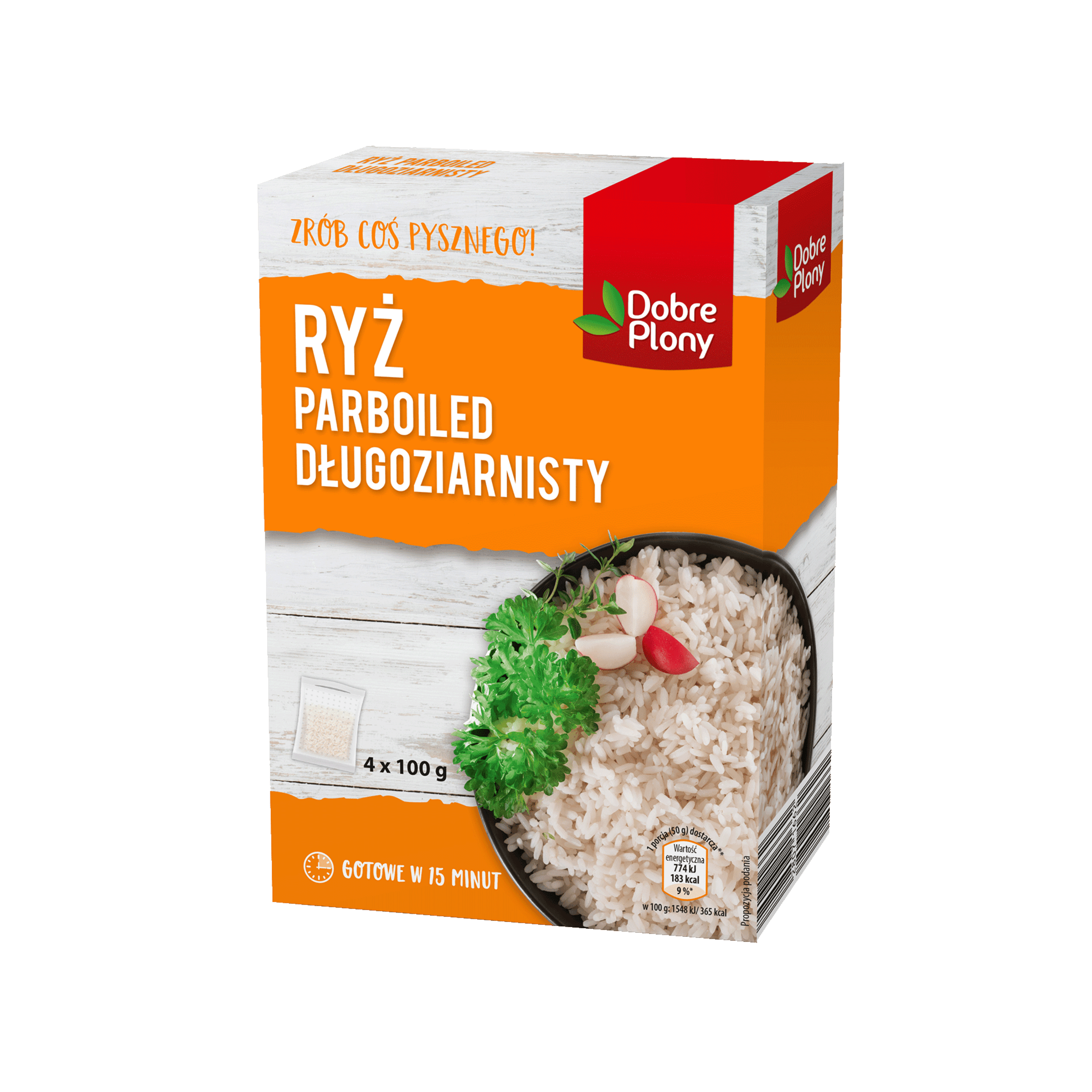 DOBRE PLONY Ryż parboiled Niska cena w ALDI