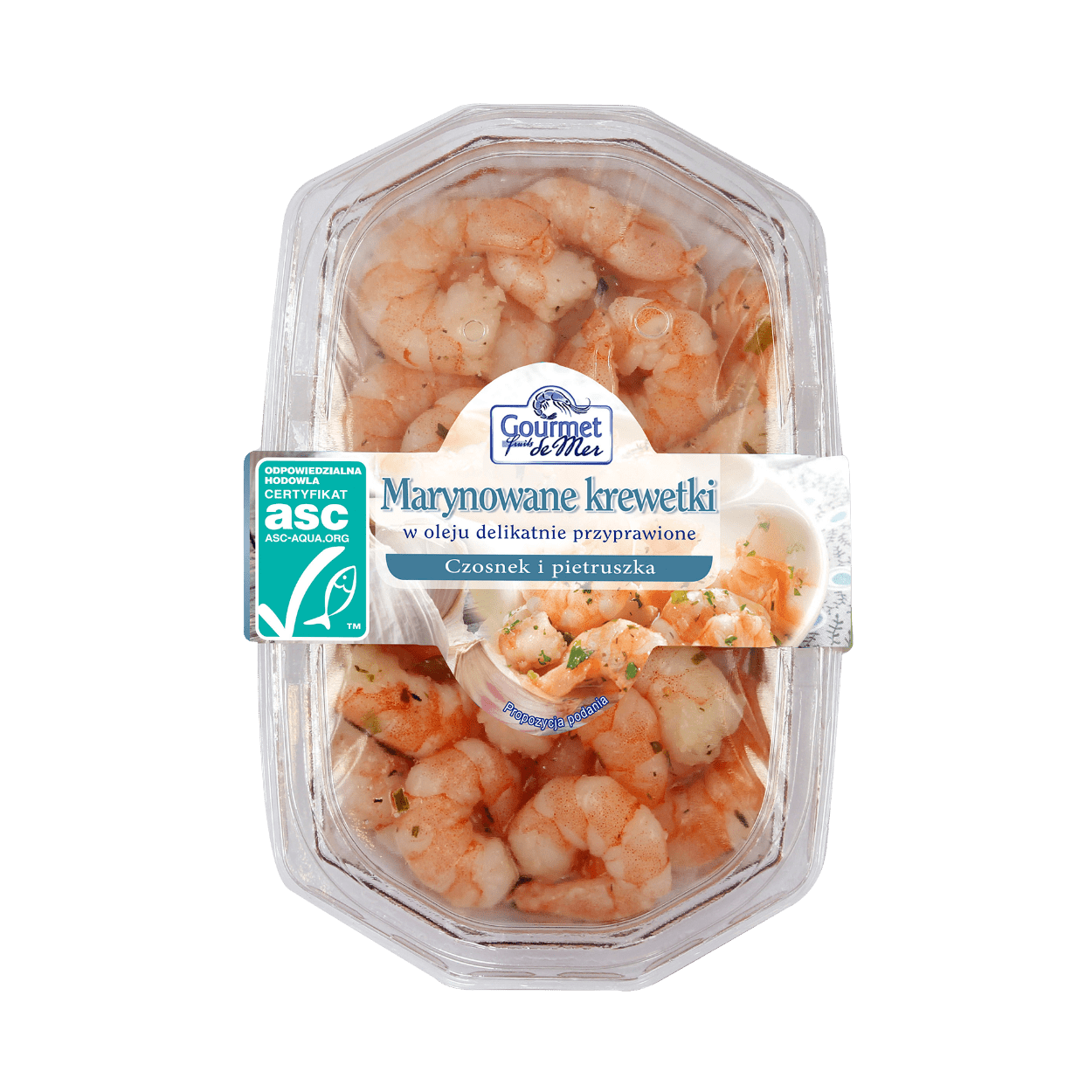 GOURMET FRUITS DE MER Krewetki marynowane w oleju Niska cena w ALDI