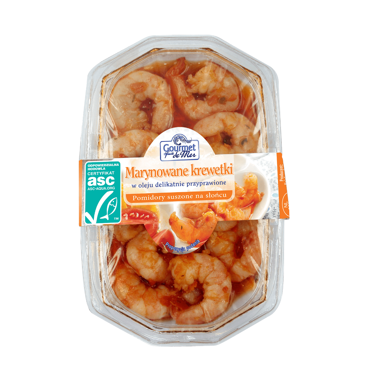 GOURMET FRUITS DE MER Krewetki marynowane w oleju Niska cena w ALDI