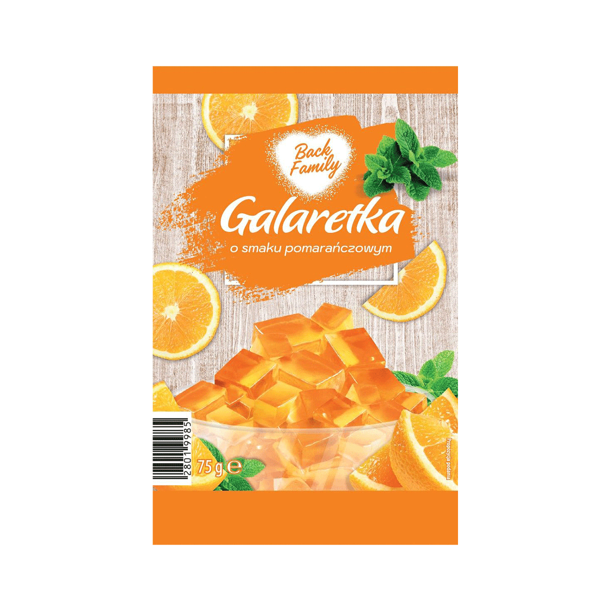 Żelatyna, galaretki